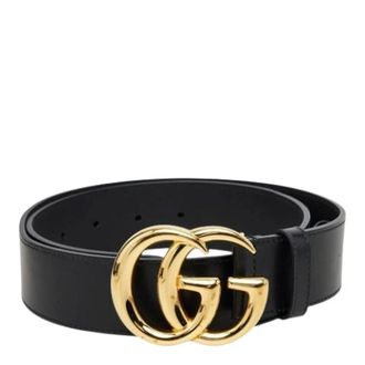 Gucci Ceinture standard Pre-owned - Homme - Pre-owned - Noir - Taille: ONE Size