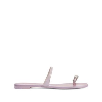 Giuseppe Zanotti Nuvo Roll 10 flache Sandale - - Shoes - Damen - Lila - 36 EU