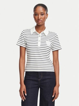 Morgan Poloshirt 262-DPOLIS Creme Regular Fit