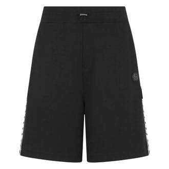 Philipp Plein Herren, Shorts, Schwarzk, MGr&ouml;&szlig;e
