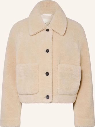 Marc O'Polo Marc Opolo Teddyfell-Jacke beige