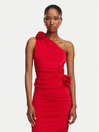 Access Fashion Top 63-2019-326 Rot Slim Fit