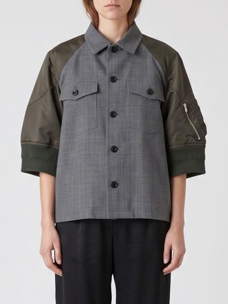 sacai Chemise Femme couleur Gris