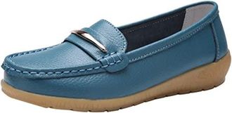 Generic Chaussures décontractées Femmes Mode Confortables légères Souples pour Marche Quotidienne détente (Light Blue, 37)