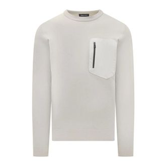 Herno Homme, Pulls, Gris, Taille: S Pulls &agrave; col rond