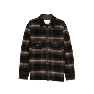 Isabel Marant Kervon Check-pattern Shirt Jacket