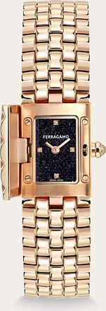 Ferragamo Damen Ferragamo Secret Uhr Blau