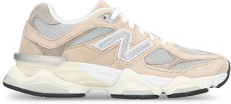New Balance Womens Sneakers 9060 Beige Polyester Trainers