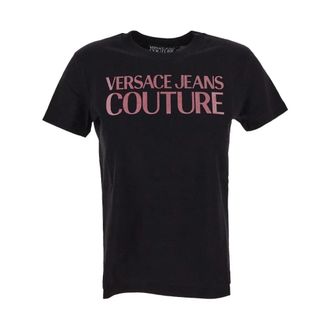 Versace Jeans Couture T-Shirt - - Tops - Damen - Schwarzk - XS