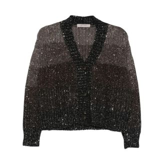 D.exterior 6318313Cafcaffe - - Knitwear - Damen - Schwarzk - S