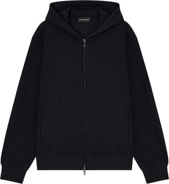 Emporio Armani Homme, Sweatshirts et sweats &agrave; capuche, Bleu, Taille: XL SweaT-shirt Jacquard Rayures Marine