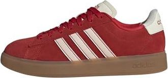 adidas Femme Grand Court 2.0 Shoes Chaussures, Better Scarlet/Wonder Quartz/Off White, 42 2/3 EU