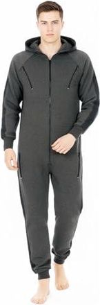 Juicy Trendz Hommes Grenouill&egrave;re Capuche Combinaison Unisexe Tout en Un Onesie Une pi&egrave;ce Pyjamas
