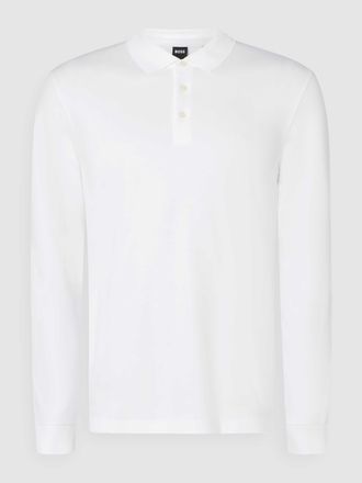 HUGO BOSS Poloshirt mit Label-Schriftzug