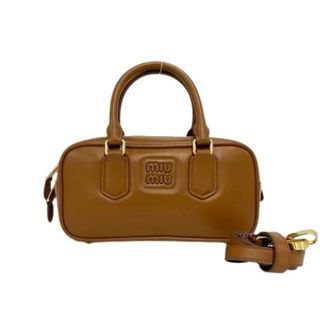 Miu Miu Pre-owned Cuir sacs-main - Femme - Pre-owned - Brun - Taille: ONE Size