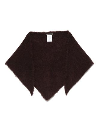 Faliero Sarti écharpe texturée - Marron