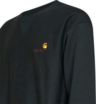 Carhartt Work in Progress American Script Logo Embroidered Sweatshirt - Green