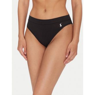 Polo Ralph Lauren Klassischer Damenslip 4P0496 Schwarz