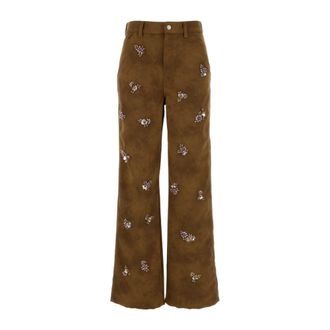 Des_Phemmes DES Phemmes, Damen, Hosen, Braun, 2XSGr&ouml;&szlig;e