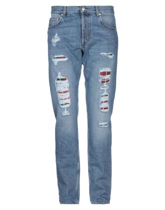 Alexander McQueen HOSEN & R&Ouml;CKE - Jeanshosen auf YOOX.COM