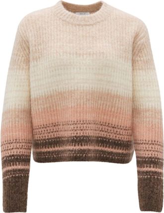 OPUS Damen Pullover | Strickpullover PRADETA Boxy Fit mit Alpaka Mellow Rose, 44