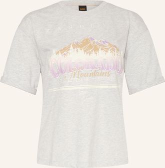 HUGO BOSS T-Shirt Evi grau