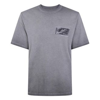 Amiri Quality Goods Label Tee - - Tops - Herren - Schwarzk - S
