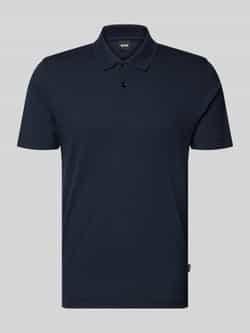 HUGO BOSS Regular Fit Poloshirt aus Baumwoll-Mix Modell PARLAY 240