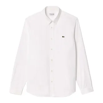 Lacoste Herren, Shirts, Weiß, LGröße
