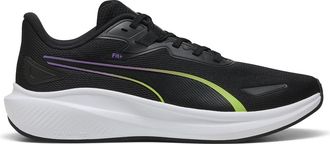 Puma Unisex Skyrocket LITE Straßen-Laufschuh, Black-Yellow ALERT, 45 EU
