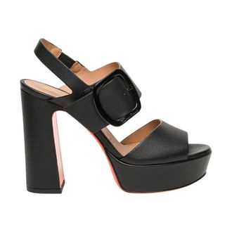 Santoni Victoria Sandal - - Shoes - Damen - Schwarzk - 35 1/2 EU