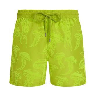 Vilebrequin Homme, Maillots de bain, Vert, Taille: XL Maillot de bain ultra-l&eacute;ger et pliable floqu&eacute; Jellyfish Dance