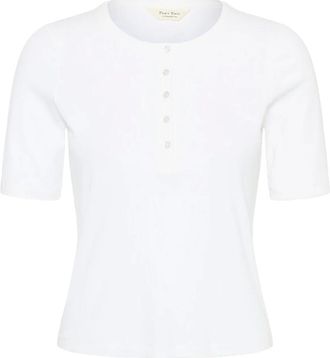 Part Two Femme, Tops, Blanc, Taille: 40 FR T-Shirt