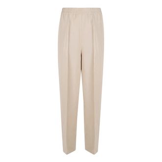 Fabiana Filippi Wide Hosen - - Trousers - Damen - Beige - 2XS