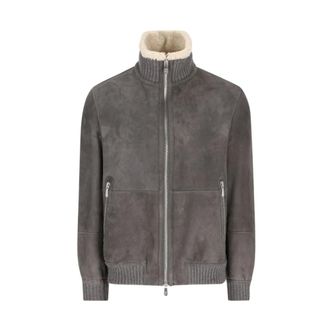 Brunello Cucinelli Herren, Jacken, Grau, LGr&ouml;&szlig;e