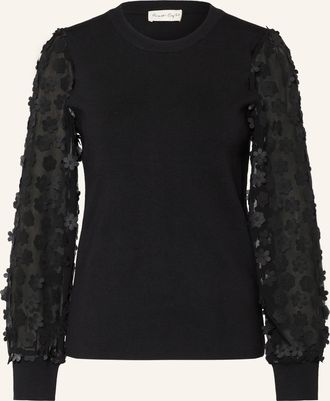 Phase Eight Pullover Auren Im Materialmix schwarz