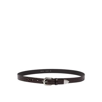 Paul Smith Cintura Cocco - - Accessories - Herren - Braun - 95 CM