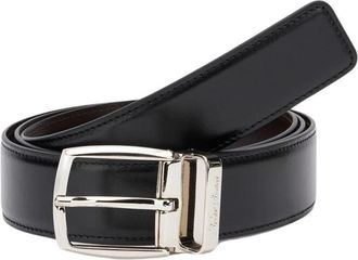 Brooks Brothers Wendeleder-G&uuml;rtel - - Accessories - unisex - Schwarzk - ONE SIZE