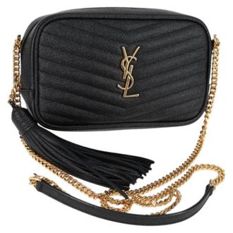 Saint Laurent Pre-owned Leder Schultertasche - - Pre-owned - Damen - Schwarzk - ONE SIZE