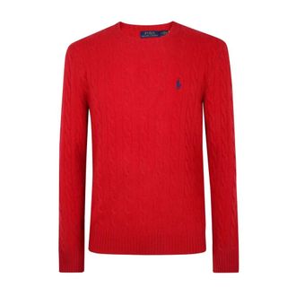 Polo Ralph Lauren Homme, Pulls, Rouge, Taille: XL Pull classique en laine