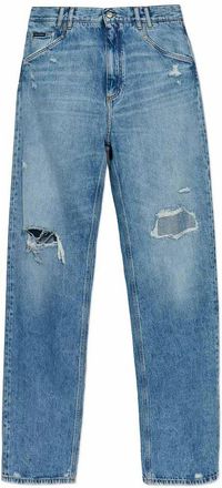 Dolce & Gabbana Jean Droit - Gris