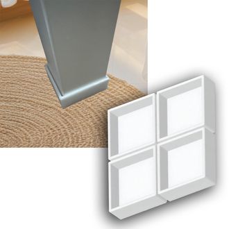 Generic Schreibtischstabilisator und Nivellierfüße für IKEA Lack-Tisch, wackelfreie Tischbeinpolster, Möbelvibrationsdämpfer