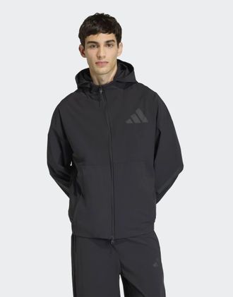 adidas adidas Performance - Adidas Z.N.E. - Veste de surv&ecirc;tement tiss&eacute;e - Noir