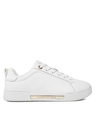 Tommy Hilfiger Sneakers Chique Court Sneaker FW0FW07634 Wei&szlig;