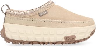 UGG Mens Venture Daze Sabot Slippers Sand Sheepskin And Suede; Eva Sole Flat Shoes