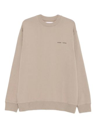 Samsøe & Samsøe sweat à logo - Tons neutres