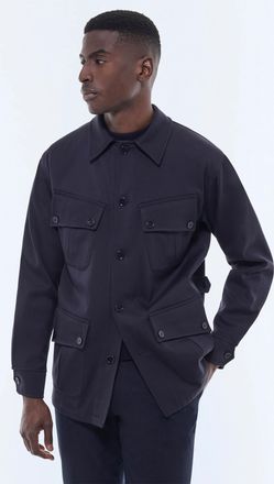 Fursac Veste en Cavalry twill de coton - Taille XL - Homme