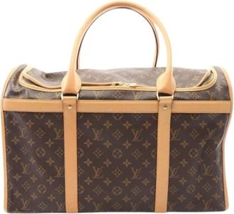 Louis Vuitton Sac de transport pour animaux Pre-owned - Femme - Pre-owned - Brun - Taille: ONE Size