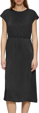 s.Oliver A-Linien-Kleid mit überschnittenen Schultern