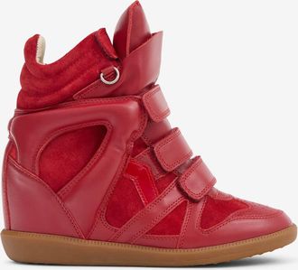 Isabel Marant Baskets Bekett Ring - Femme - Rouge &Eacute;carlate - Taille38 - Isabel Marant